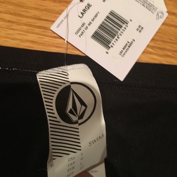 Volcom | Swim | Volcom Bathing Suit Black Part Of Me Skimpy | Poshmark